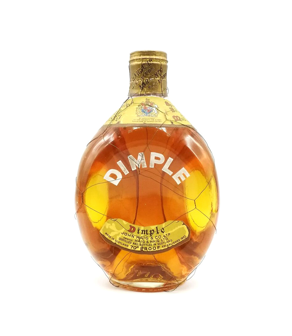 John Haig & Co. Dimple Spring Cap - 26 2/3 FL OZ 70 Proof