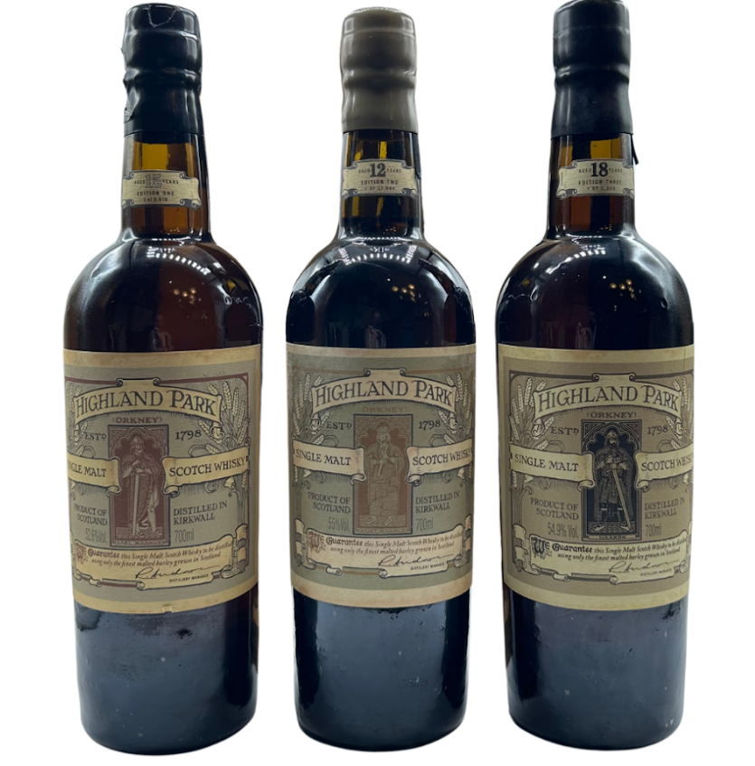 Highland Park Magnus Series Set of 3 - 3x70cl