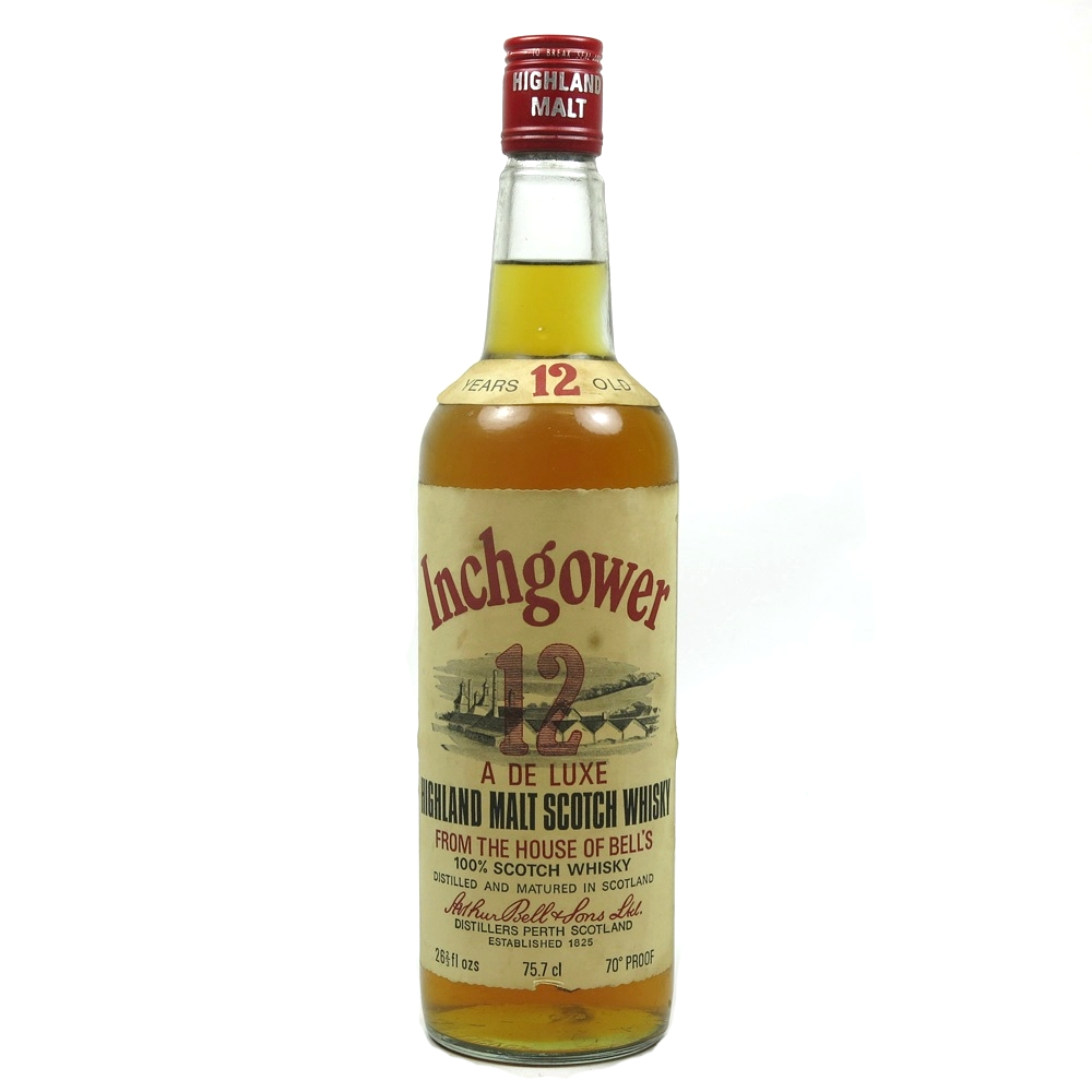 Inchgower 12 Year Old Deluxe Malt Scotch Whisky - 75cl 43%