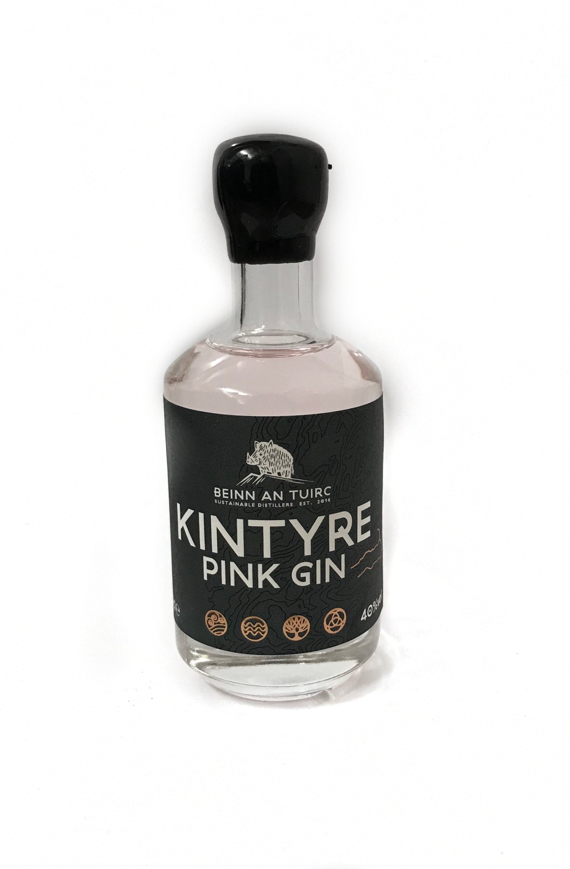 Kintyre Pink Gin Miniature - 5cl 40%