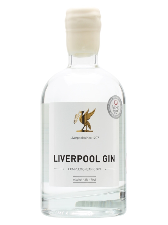 Liverpool Premium Organic Gin - 70cl 42%