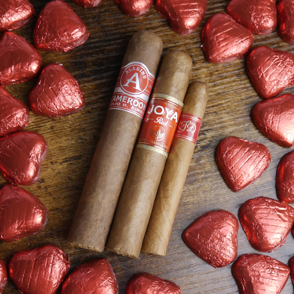 VALENTINES DAY - Love Cigar Sampler - 3 Cigars