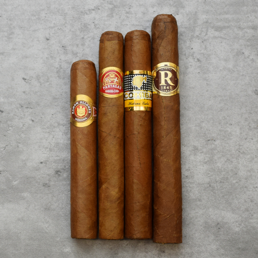 Mixed Cuban Selection Sampler - 4 Cigars