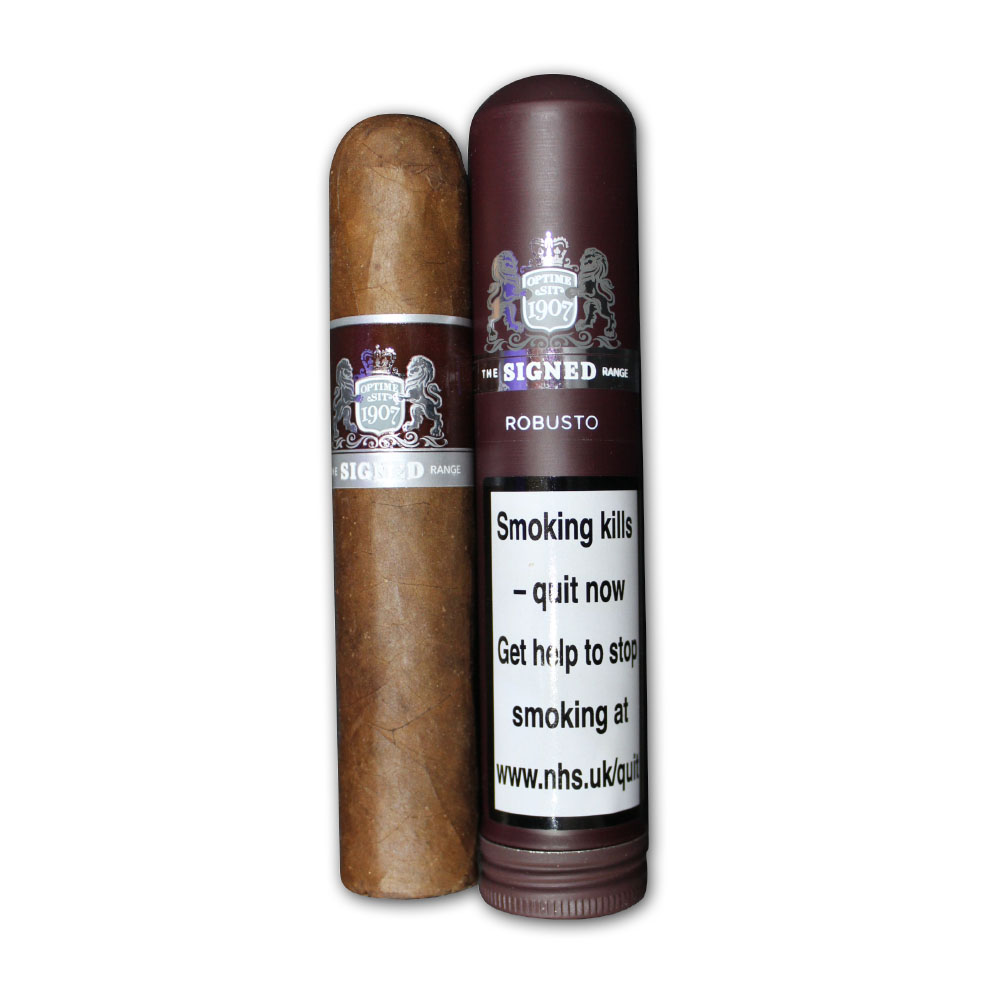 Dunhill Signed Range - Tubed Robusto Cigar - 1 Single