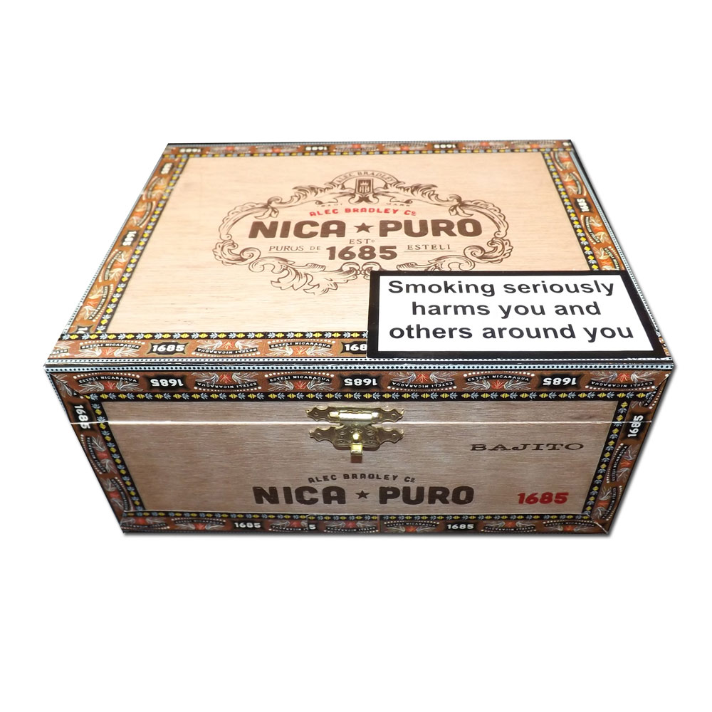 Alec Bradley Nica Puro 1685 - Bajito Cigar - Box of 20