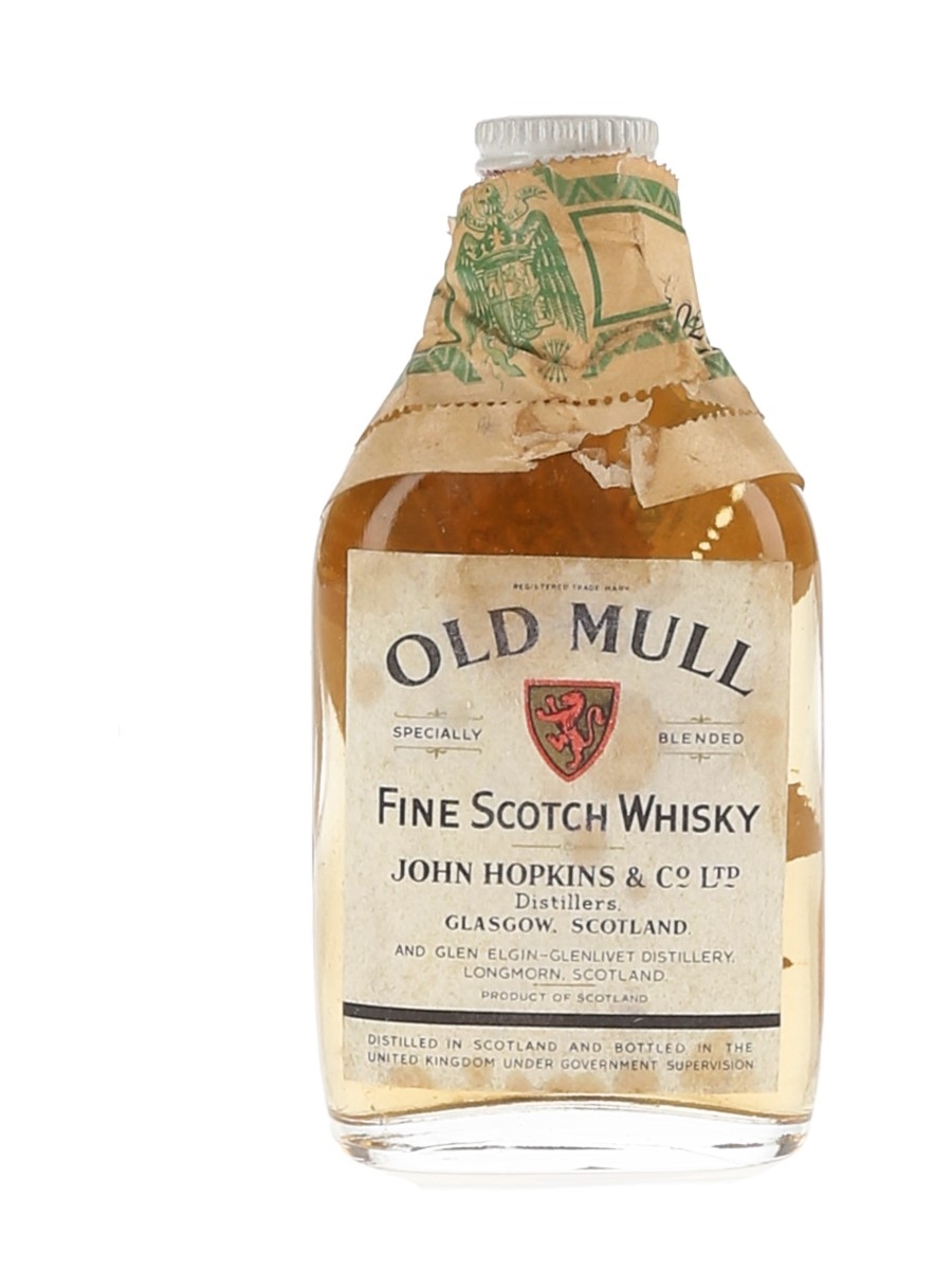 Old Mull 1970s Fine Scotch Whisky Miniature - 5cl 40%