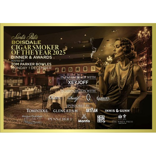 Boisdale Cigar Smoker of The Year Dinner 2024 - Monday 1st December