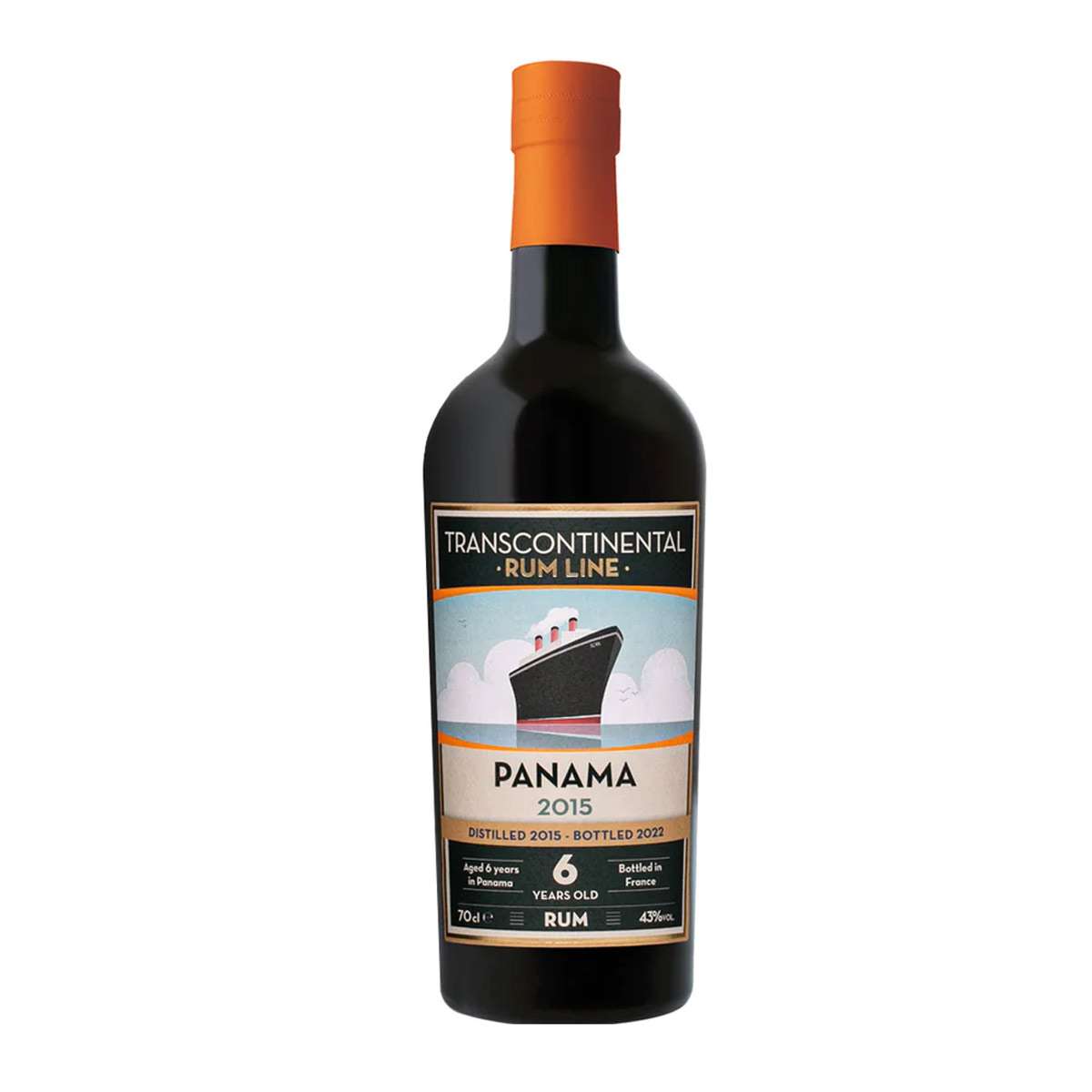 Transcontinental Rum Line Panama 2015 6 Year Old Rum - 43% 70cl