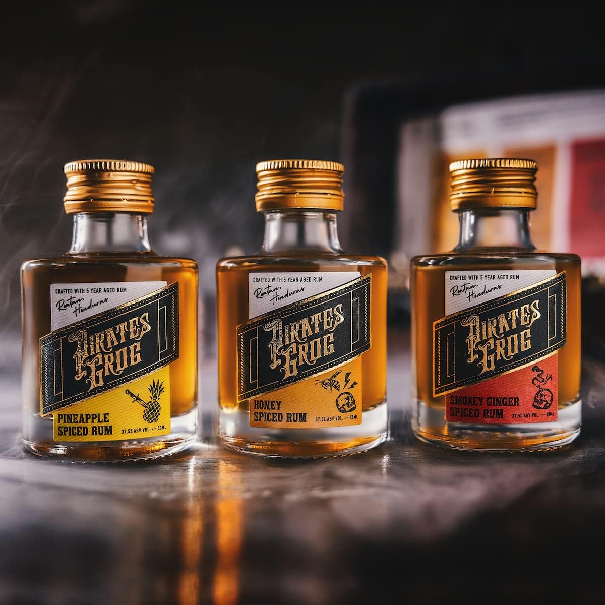 Pirates Grog Tropical Horizon 3x5cl Gift Chest