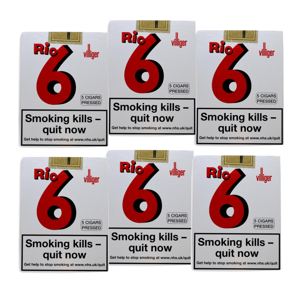Villiger Rio 6 Cigar - 5 Packs of 5