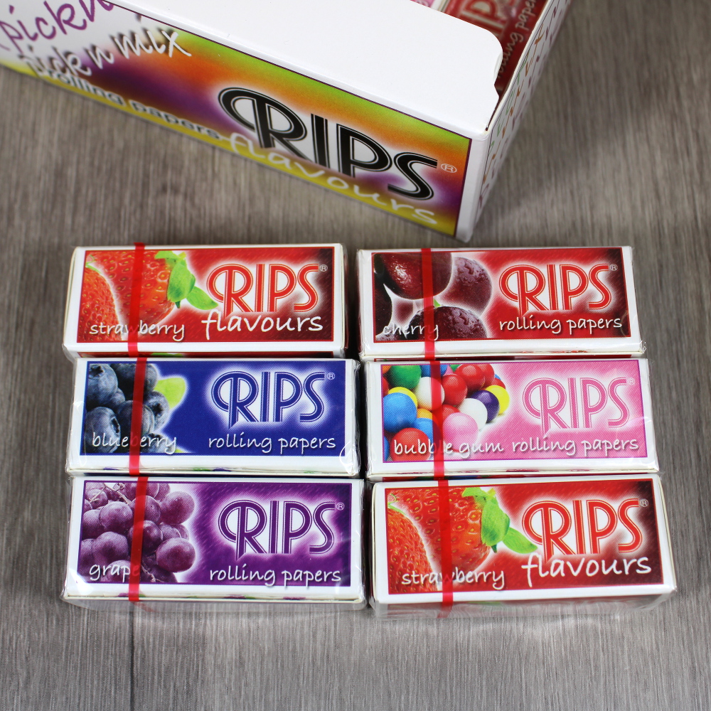 Rips Pick N Mix Slim Width Rolling Papers 24 packs