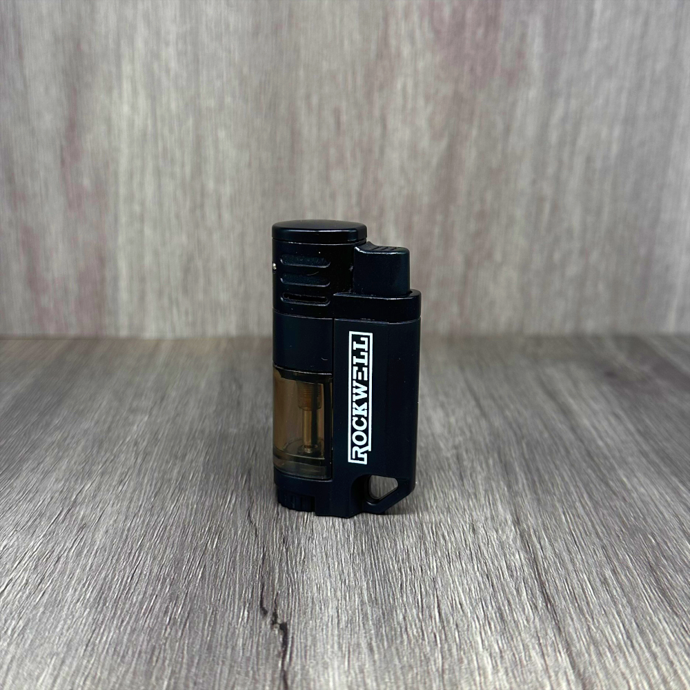 Rockwell Quad Torch Lighter - Black