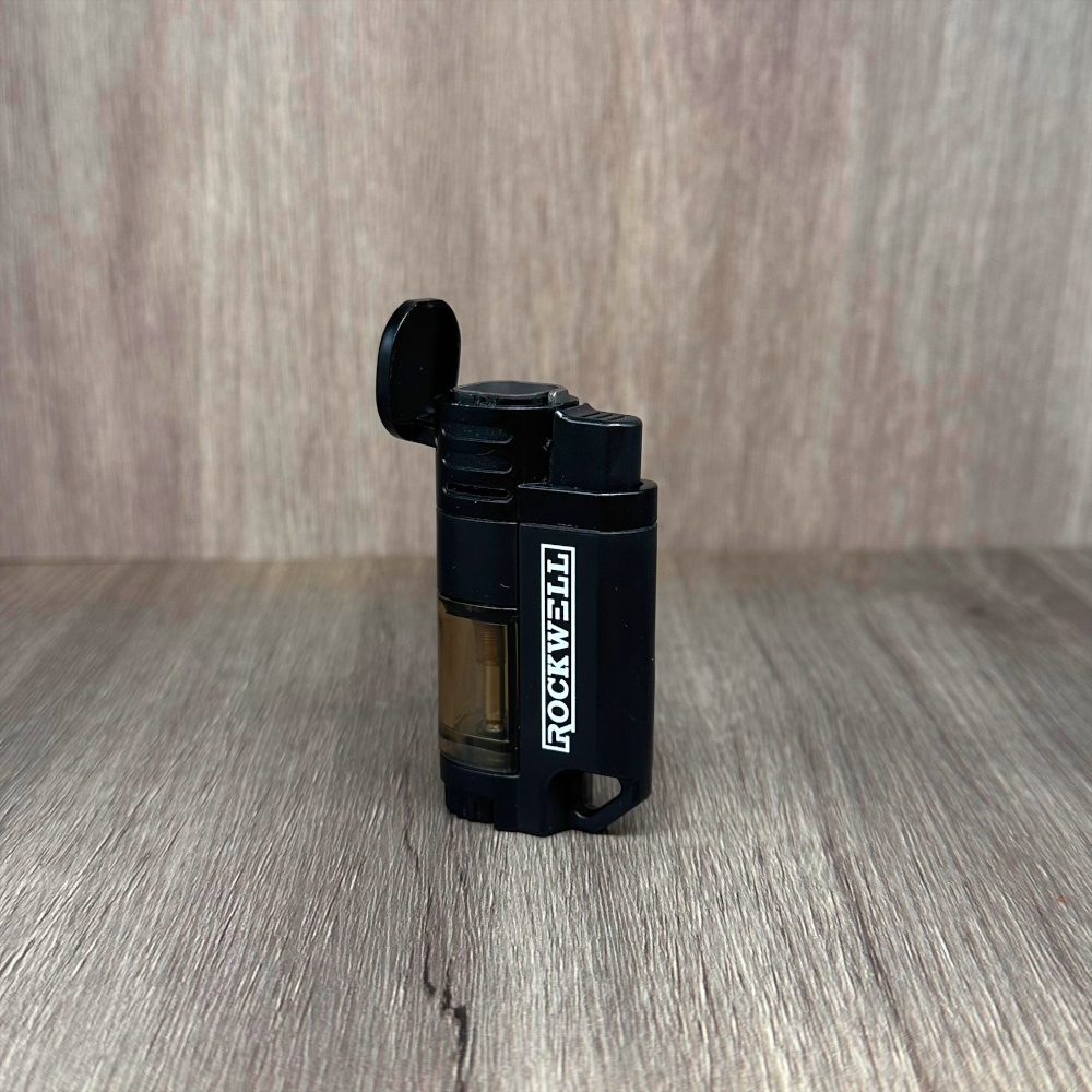 Rockwell Quad Torch Lighter - Black