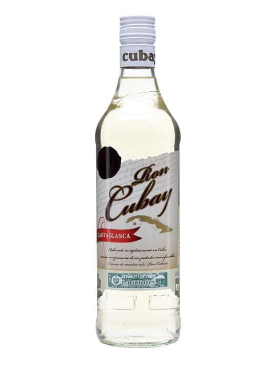 Ron Cubay 3 Year Old Carta Blanca Rum - 70cl 38%