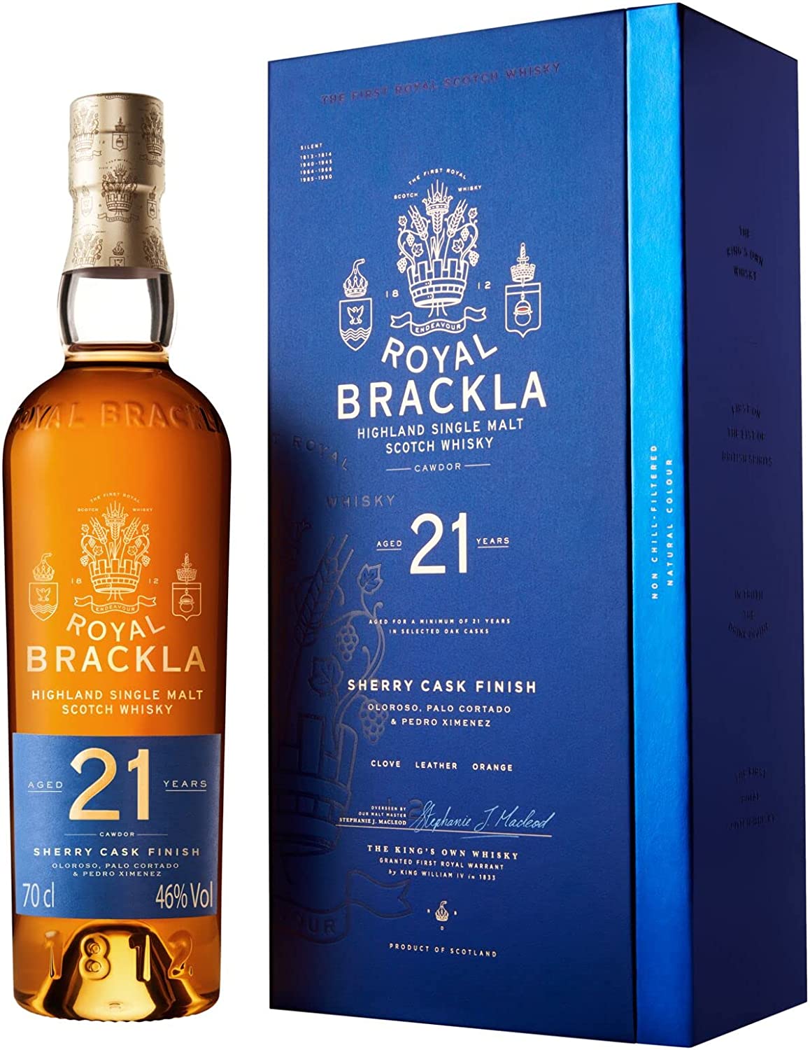 Royal Brackla 21 Year Old - 46% 70cl