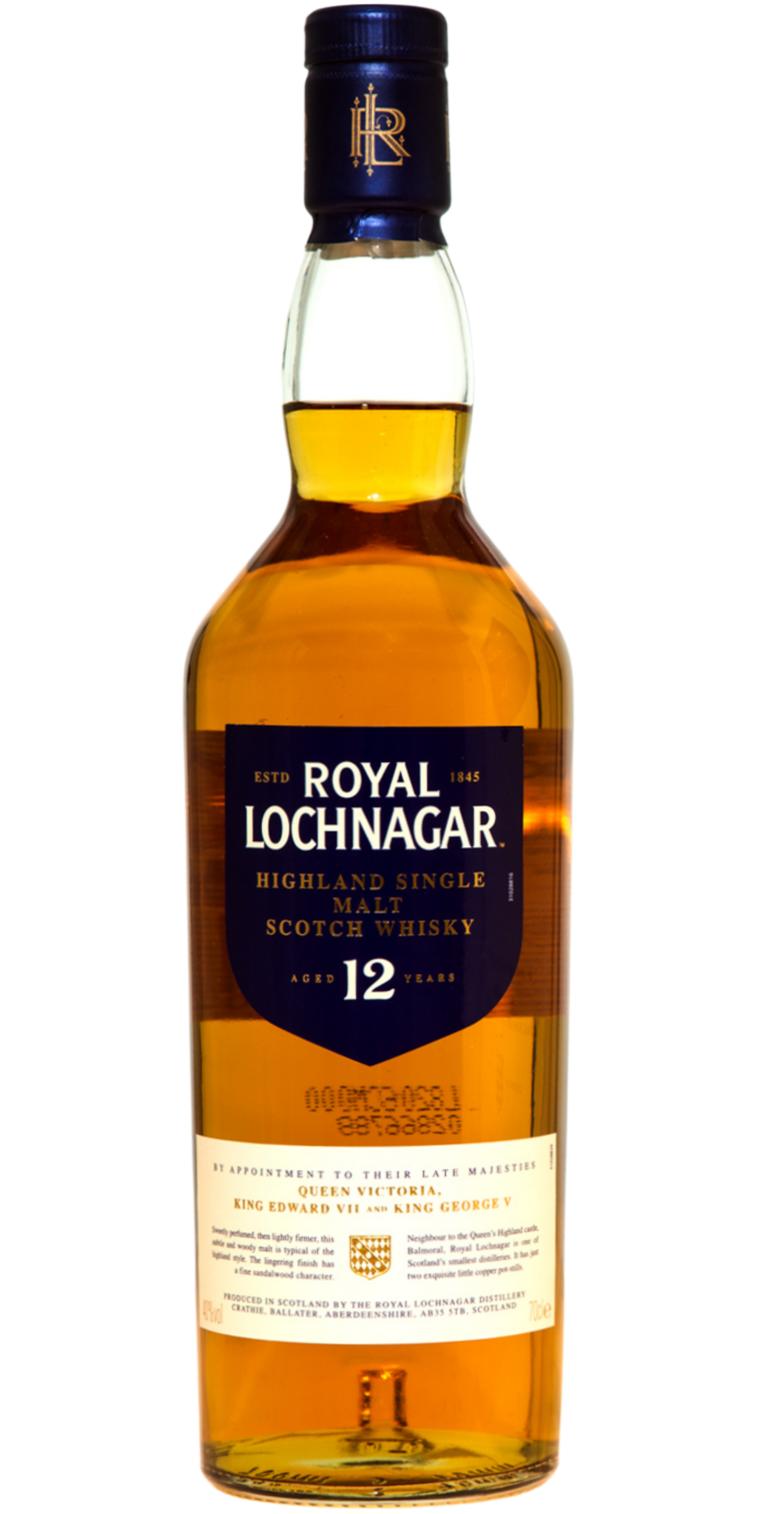 Royal Lochnagar 12 Year Old Single Malt Scotch Whisky - 70cl, 40%