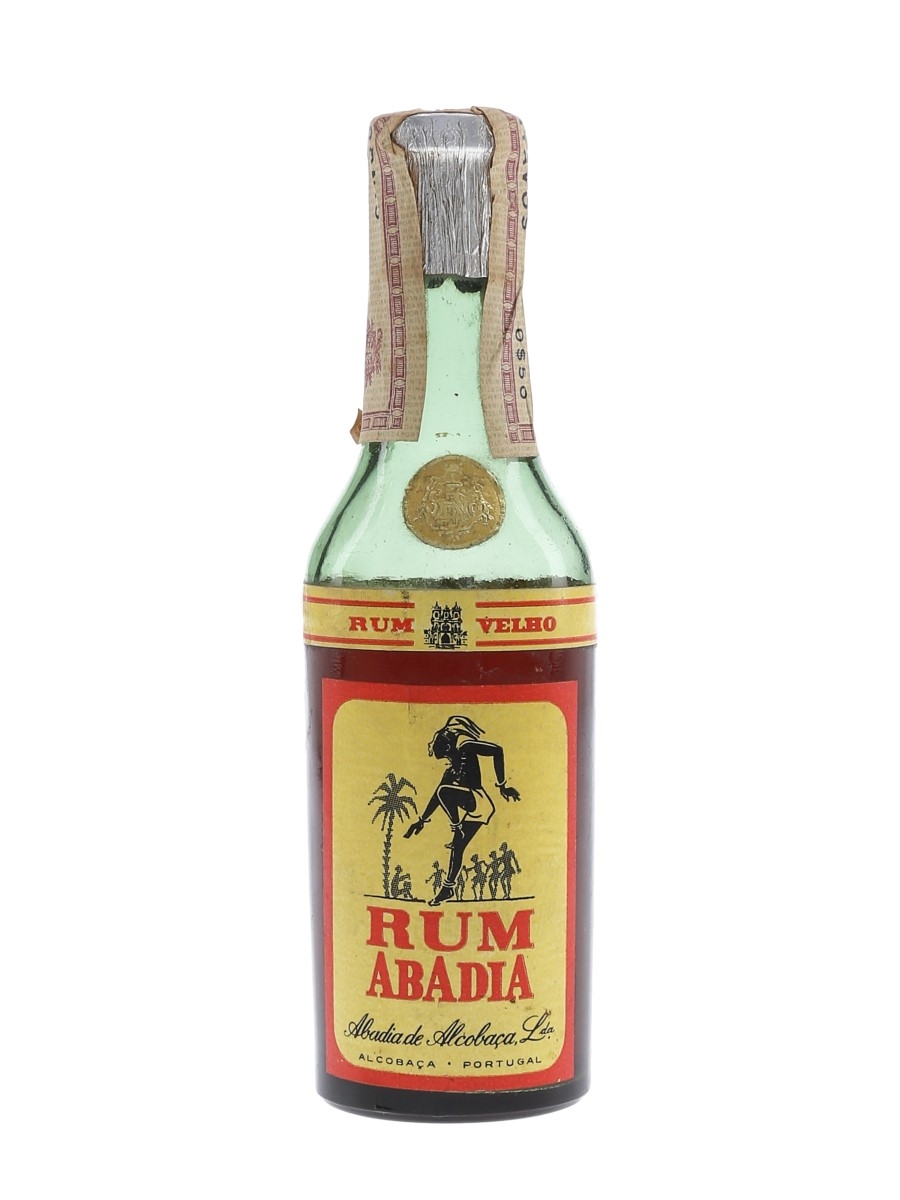 Rum Velho Abadia Bottled 1950s Rum Miniature - 5cl 40%
