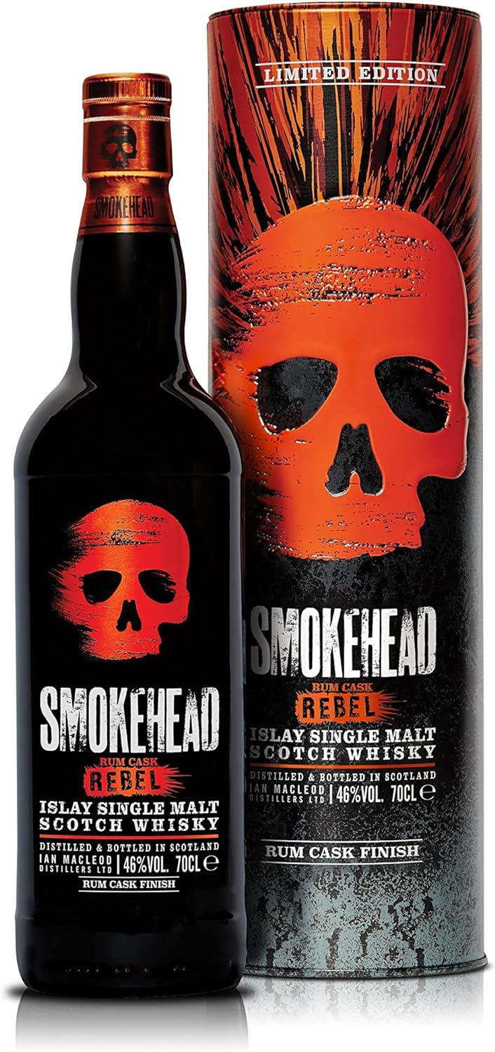 Smokehead Rebel Rum Cask - 46% 70cl