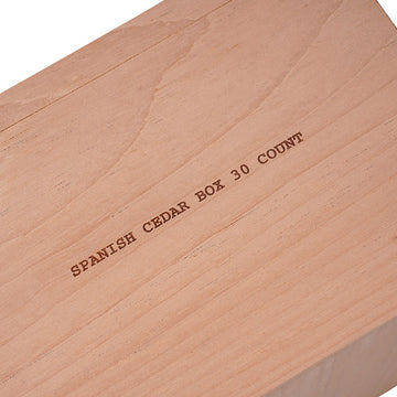 Cigarism Spanish Cedar Fermentation Cigar Humidor Box - 30 Count