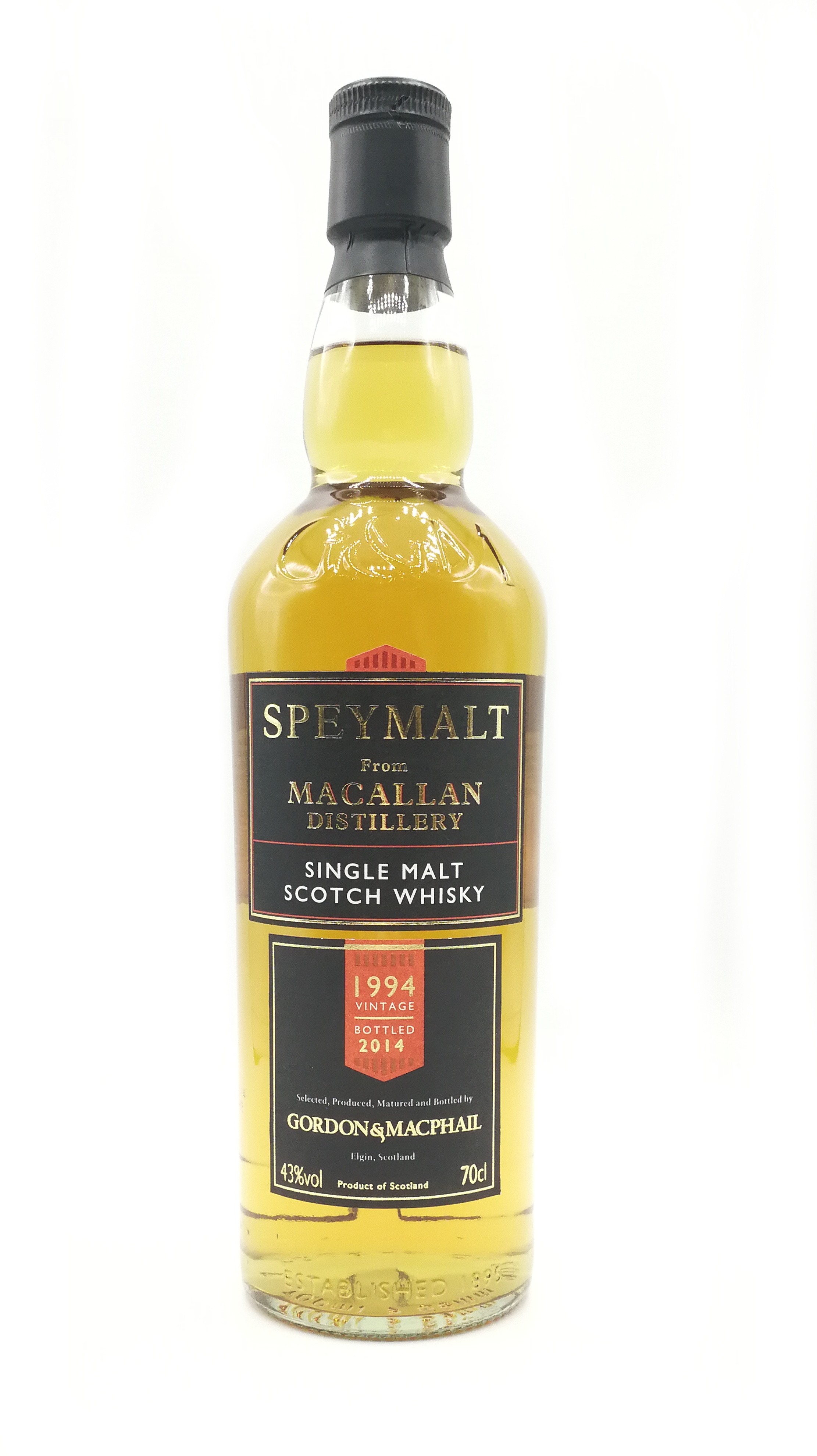 Speymalt From Macallan Distillery single malt scotch whisky 1994 43% ...