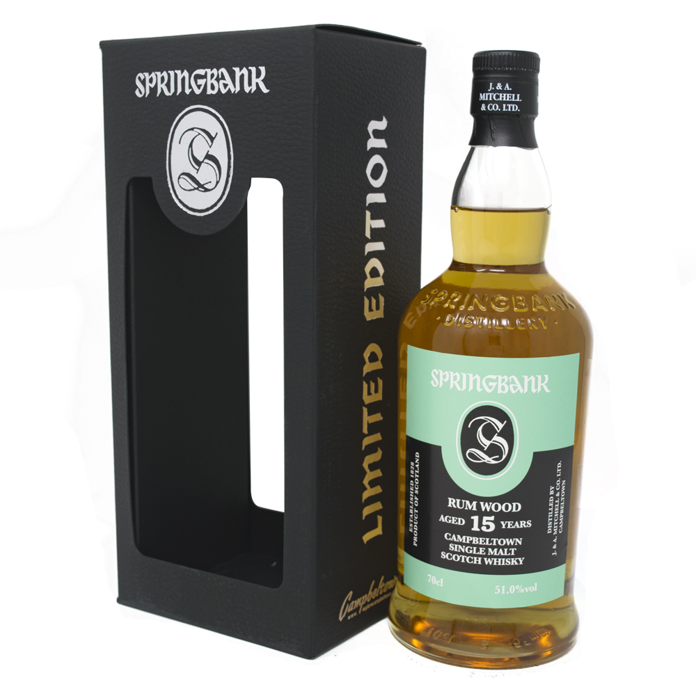 Springbank 15 Year Old Rum Wood 2019 Edition - 70cl 51%