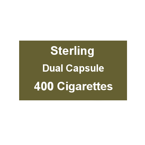 Sterling Dual Capsule Kingsize - 20 Packs of 20 Cigarettes (400)