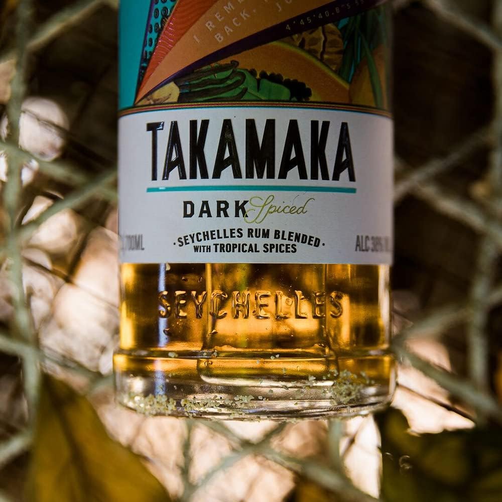 Takamaka Dark Spiced Rum - 38% 70cl