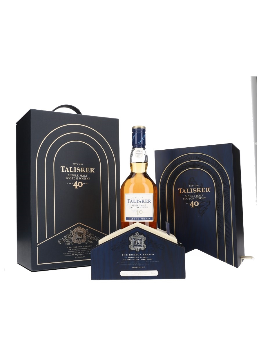 Talisker 40 Year Old Bodega Series Single Malt Scotch Whisky - 70cl 50%