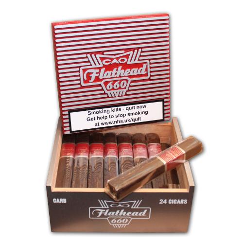 CAO Flathead Carb 660 Cigar - Box of 24