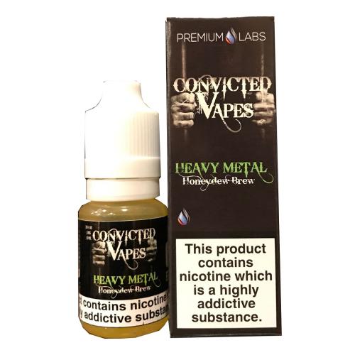 Convicted Vapes - Heavy Metal - 10ml 3mg