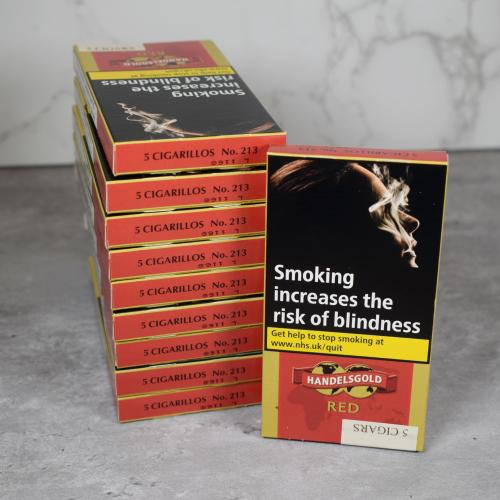 Handelsgold Cigarillos Red – 10 x 5 cigars