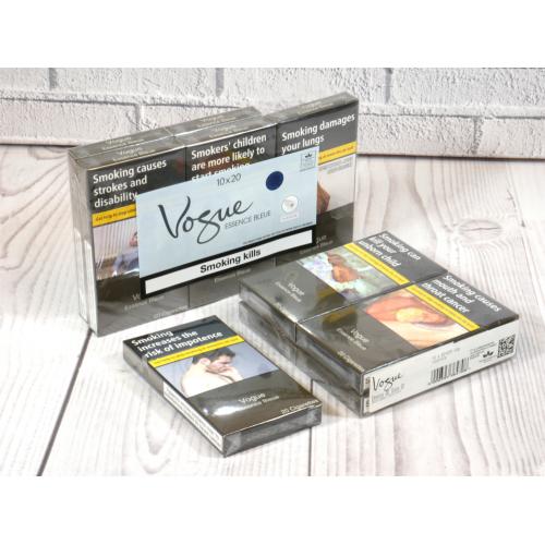 Vogue Essence Blue (Superslims) - 10 Packs of 20 cigarettes (200)