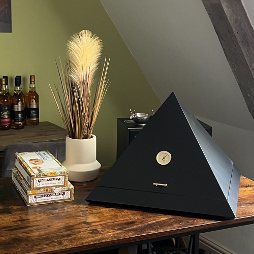 Adorini Pyramid Deluxe Cigar Humidor - 100 Cigar Capacity