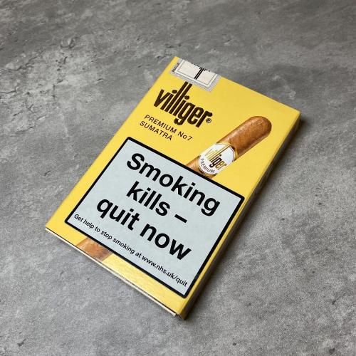 Villiger Premium No. 7 Cigar - 1 Pack of 5
