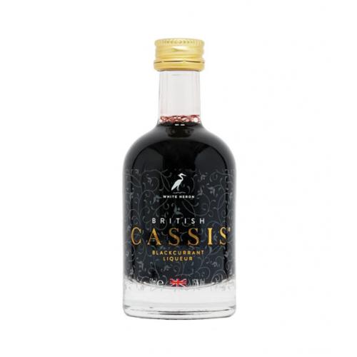 British Cassis Blackcurrant Liqueur Miniature - 15% 5cl