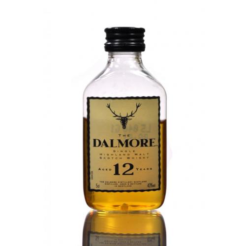 Dalmore 12 Year Old Whisky Miniature - 5cl 43%