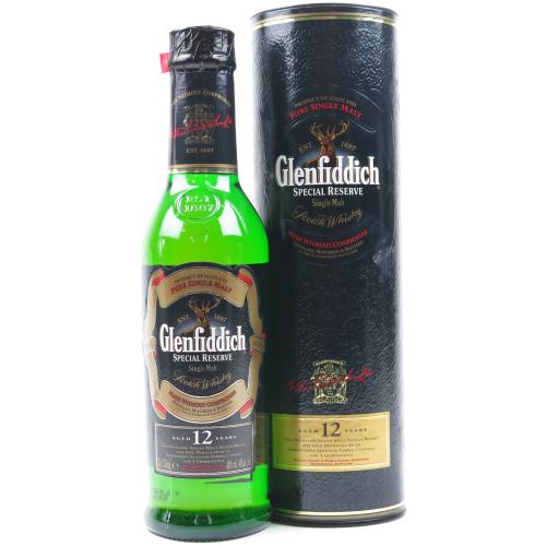 Glenfiddich 12 Year Old Special Reserve Single Malt Scotch Whisky - 35cl 40%