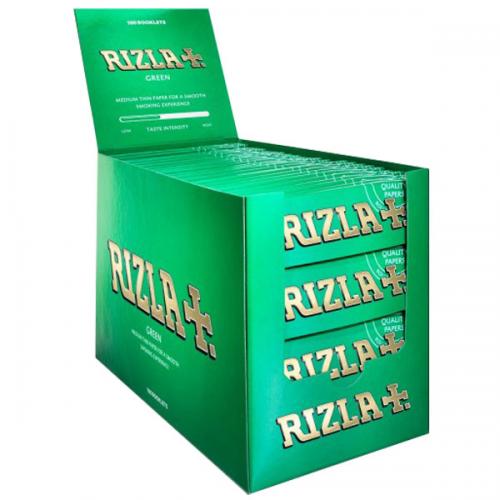 Rizla Regular Green Rolling Papers 100 packs