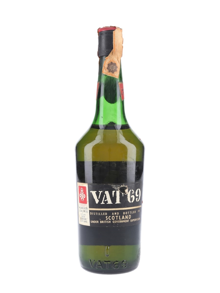VAT 69 Italian Import Blended Scotch Whisky - 40% 75cl
