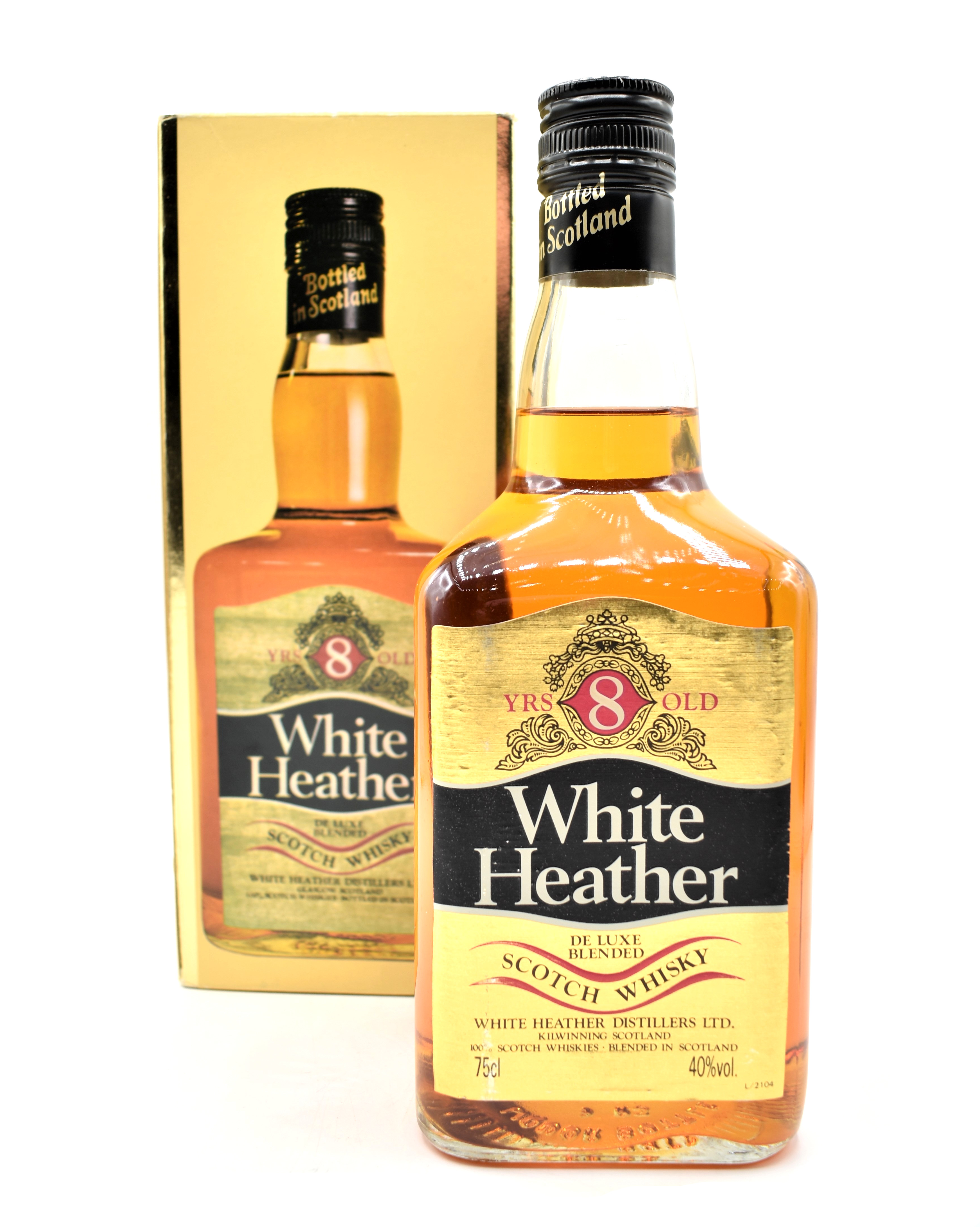 White Heather 8 Year Old Blended Scotch - 40% 70cl
