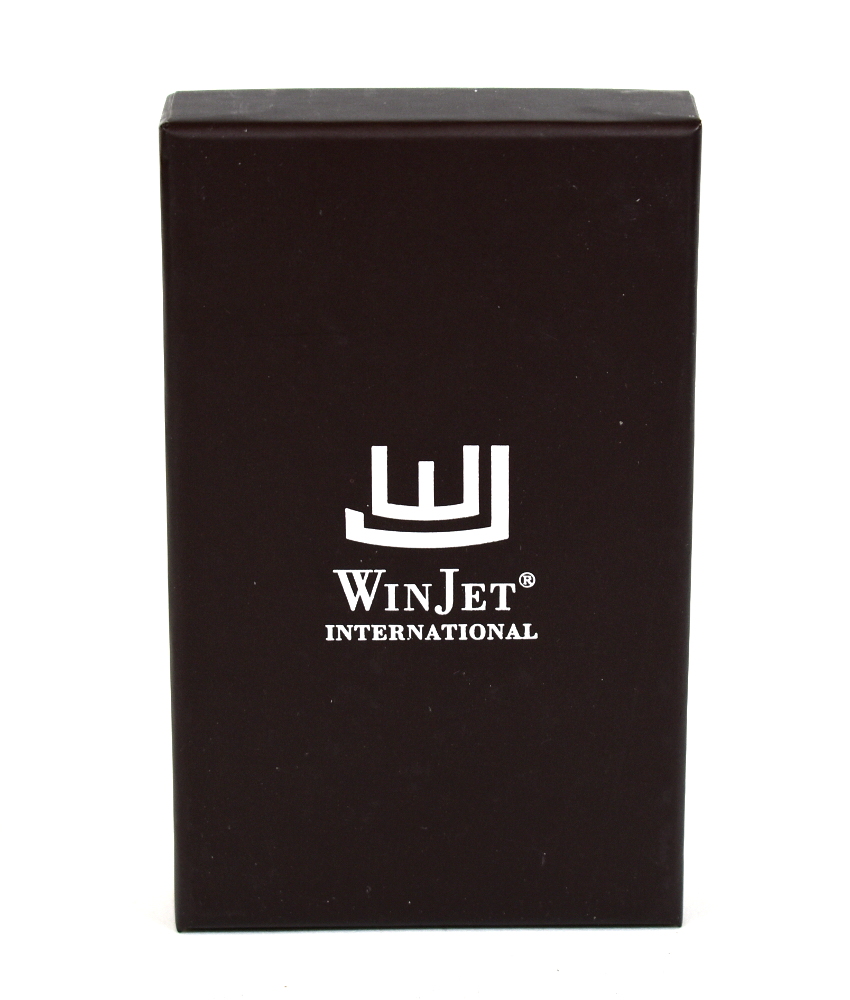 Winjet Ladies Piezo Lighter - Silver Swirls